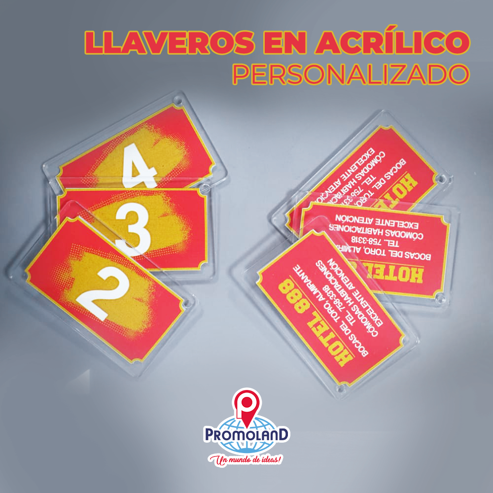 Llaveros Personalizados – Promoland Panamá